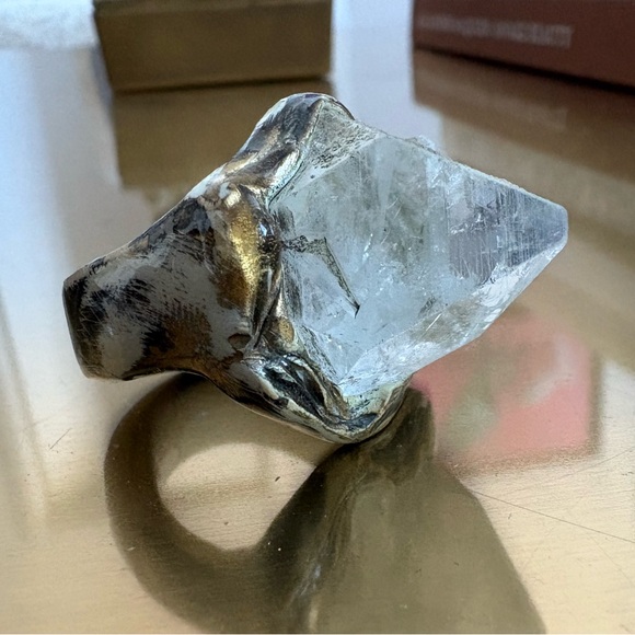 adina mills | Jewelry | Ooak Authentic Adina Mills White Quartz Pyramid ...